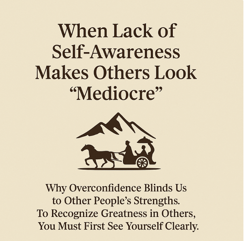 Why People with Low Self-Awareness Perceive Others as Mediocre | by ...