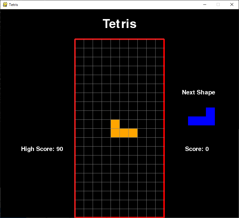Python turtle module 6| Tetris in python. | by 阿嬤 | Medium