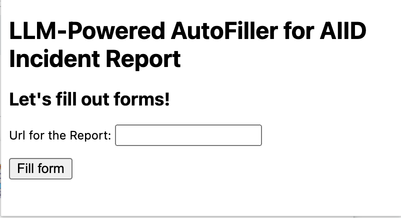 LLM-Powered Autofill Chrome Extension for AIID Incident Reporting | by ...