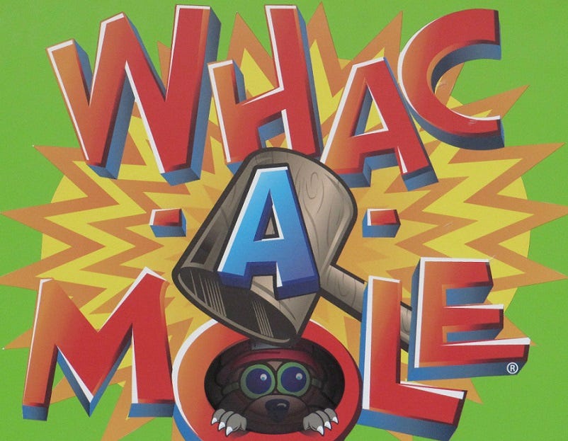 Love and Whac-A-Mole. It’s all about the eyes… | by Rumble Press | Medium