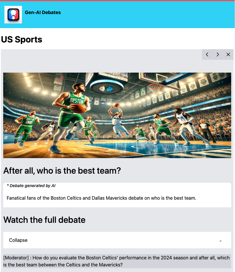 AI agents debate: after all, which is the best team, Celtics or ...