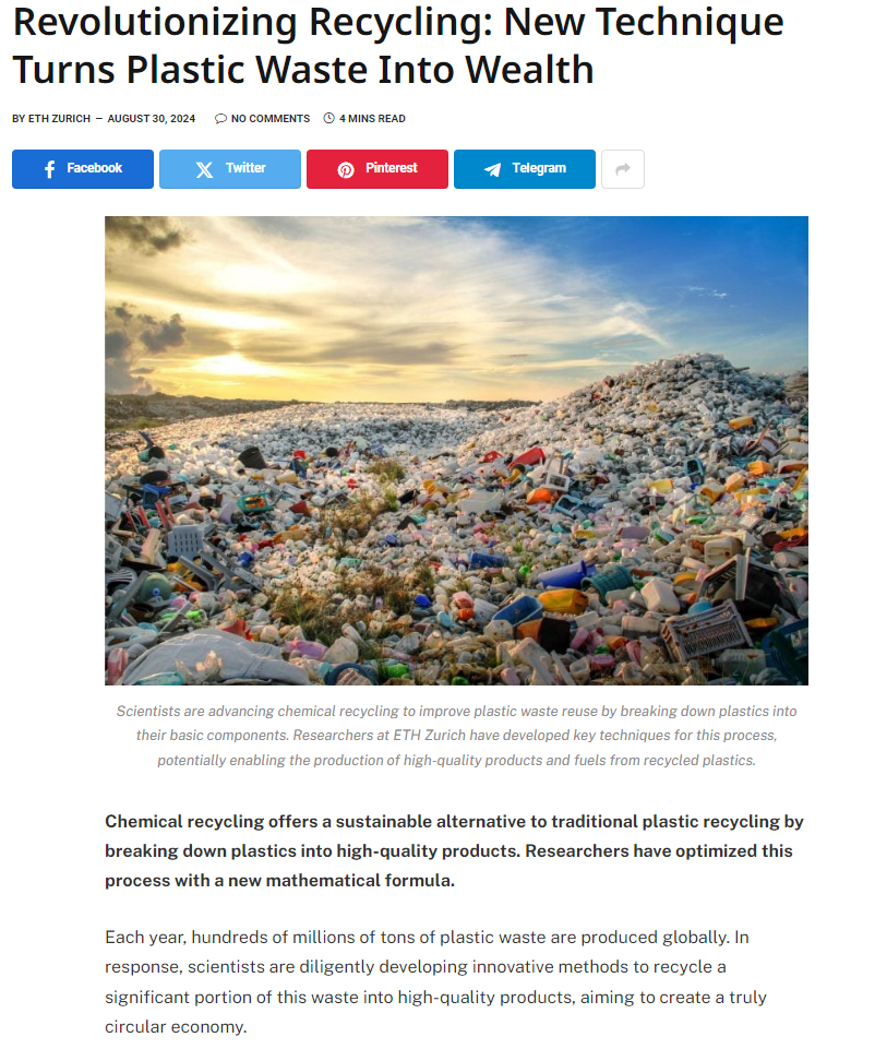 Revolutionizing Plastic Recycling: Turning Waste into Wealth | by Ai ...