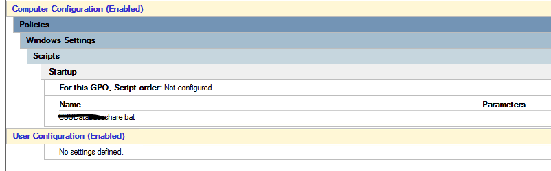 Process to create a network share along with assigning permissions ...