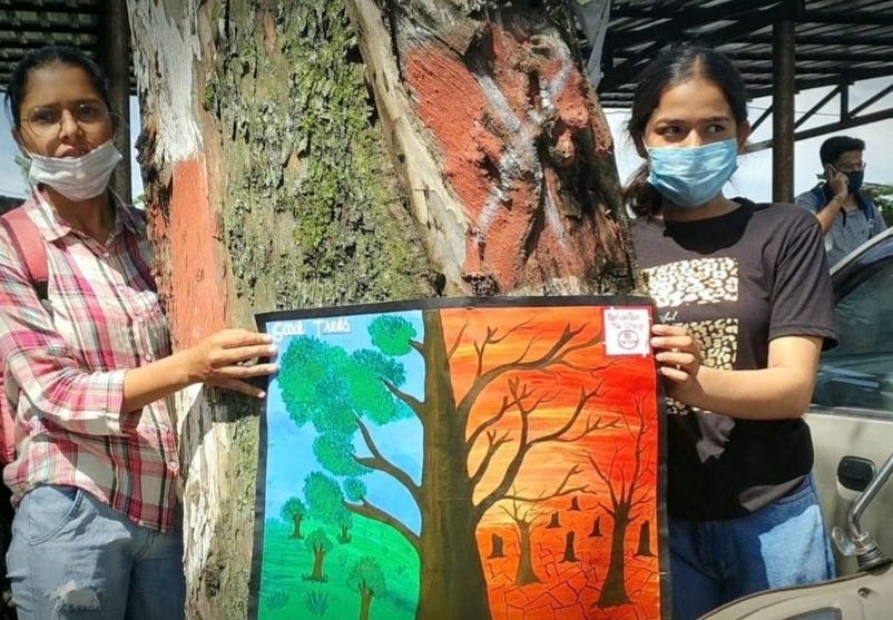 The revival of Chipko Movement. Source: save_doon_valley(Instagram ...