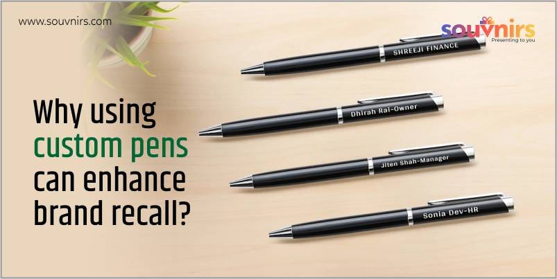 Why Using Custom Pens Can Enhance Brand Recall? | by Souvnirs | Medium