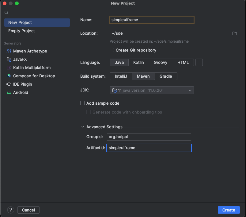 Basic UI Framework. Create a intellij project maven project | by ...