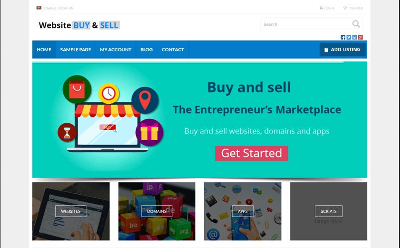 Website and Domain Marketplace Script, Website Buy and Sell Script | by ...