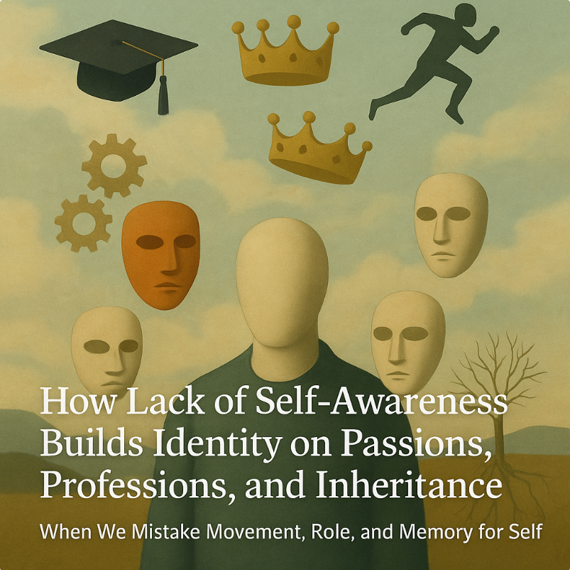 🌿 How Lack of Self-Awareness Builds Identity on Passions, Professions ...