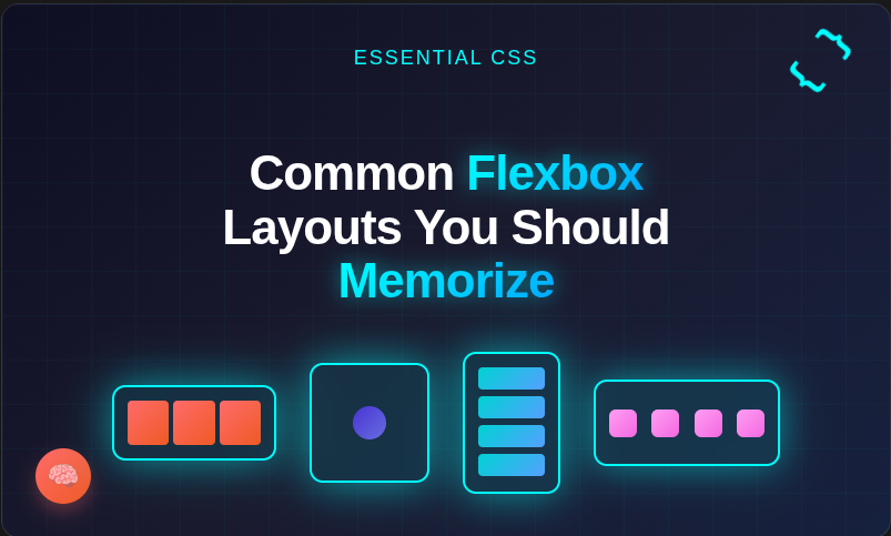 Common Flexbox Layouts You Should Memorize By Codebyumar Javascript In Plain English