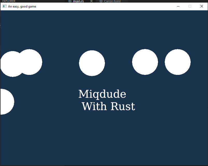 Creating Simple Rust Program Using Ggez By Miqdad Abdurrahman Medium