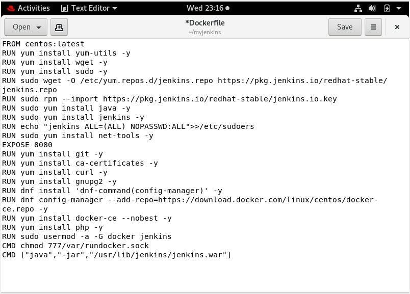 LAUNCH CONTAINER WITH DOCKERFILE CREATED IMAGE AND RUN WEB-PAGE ON IT ...