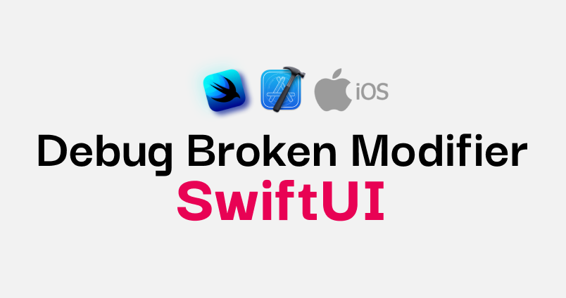 Debug Broken Modifiers in SwiftUI Layouts | by Jayant Kumar | iOS Lab | Oct, 2025 | Medium
