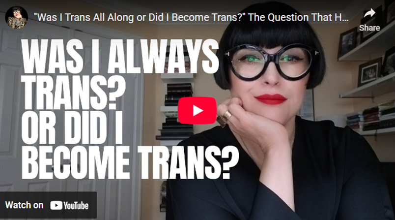 New video from Dr.Z: “Was I trans all along….?” | by Beverly🏳️‍⚧️ ...