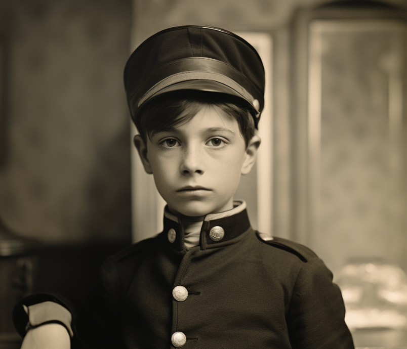 The Christmas Eve Bellboy. In the vintage family album, nestled… | by ...