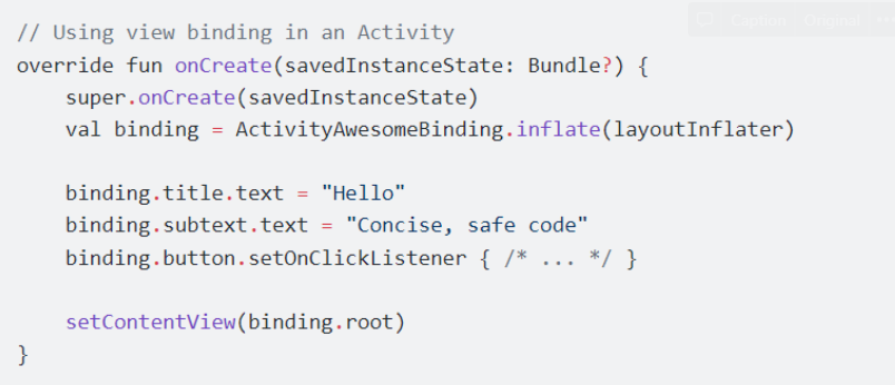 View Binding trong Android. 1Lời mở đầu : | by Ngockinh | Medium