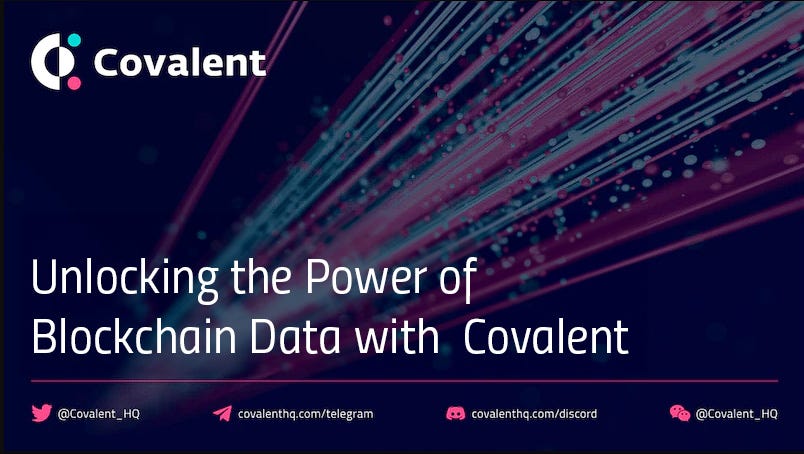Unlocking the Power of Blockchain Data with Covalent. | by Jordi | Medium