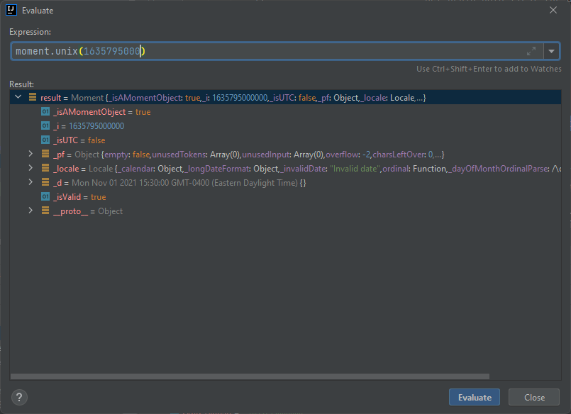 Moment.js 如何使用 Epoch Time 来构造对象 - HoneyMoose - Medium