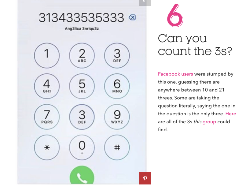 Can You Count The 3s??? SHARE WITH YOUR FRIENDS! | by Arielle Bria | Medium