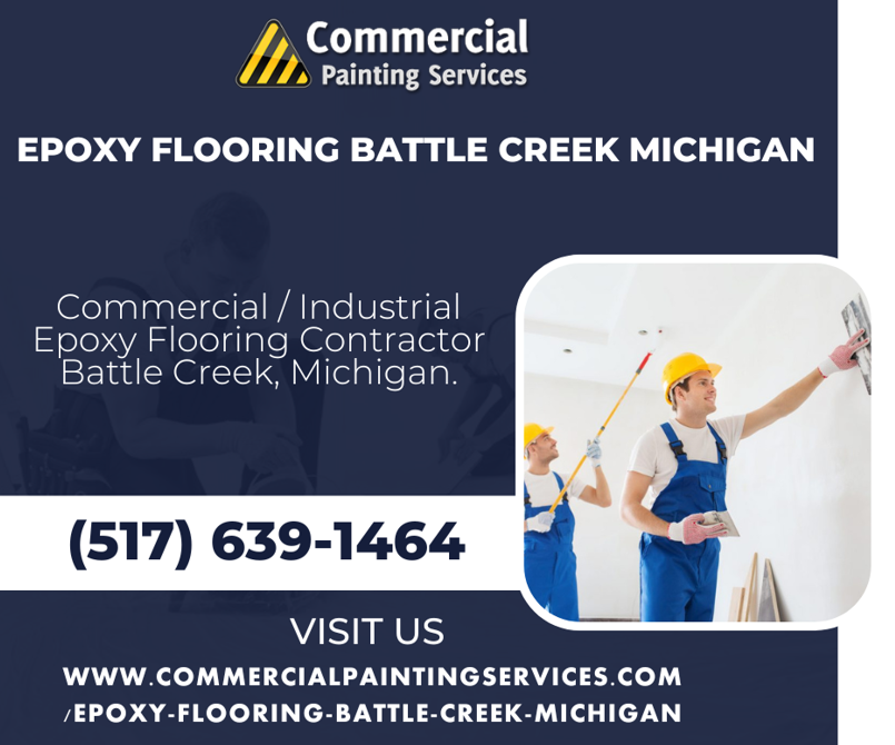 Epoxy Flooring Battle Creek Michigan - USA Painting Gallery - Medium