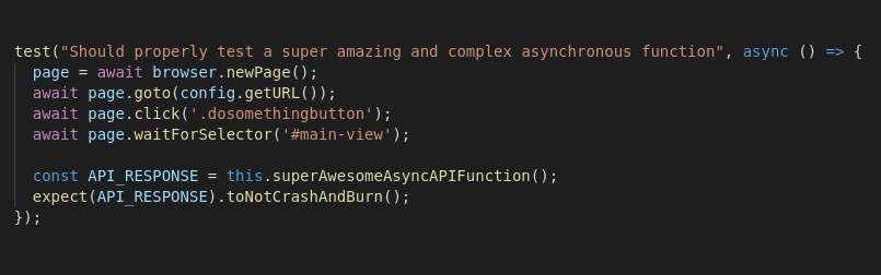 Dealing with Asynchrony when Writing End-To-End Tests with Puppeteer ...