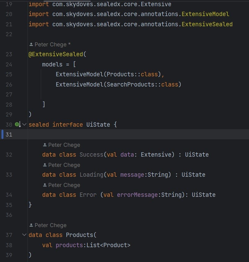 Generating UI state in android for jetpack compose using sealedX | by Peter Chege | Medium