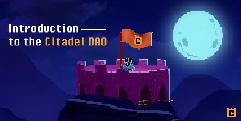 Presentamos la Citadel DAO. Esta es un traducción del artículo… | by ...