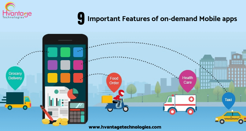 9 Important Features of on demand Mobile apps | by Hvantage ...
