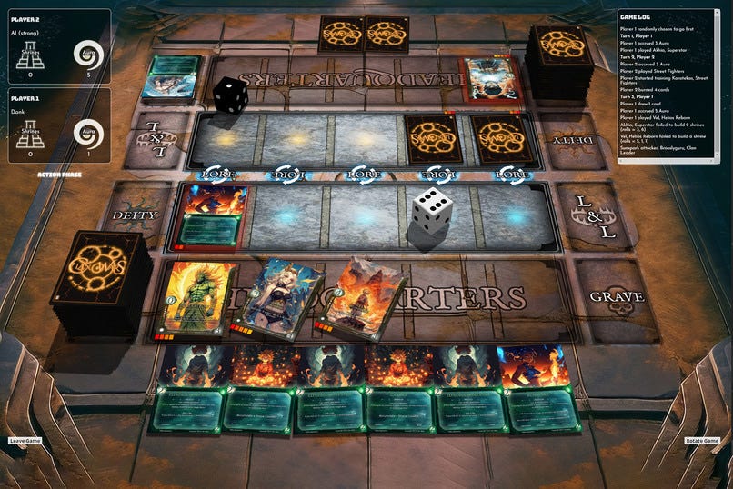 Theta Hackathon Profile: Gaming/Metaverse track winner Clan Wars TCG ...