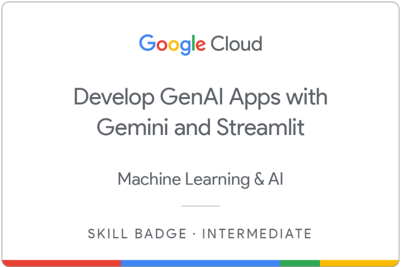 🎯 Developing GenAI Apps with Gemini and Streamlit — My Journey with ...