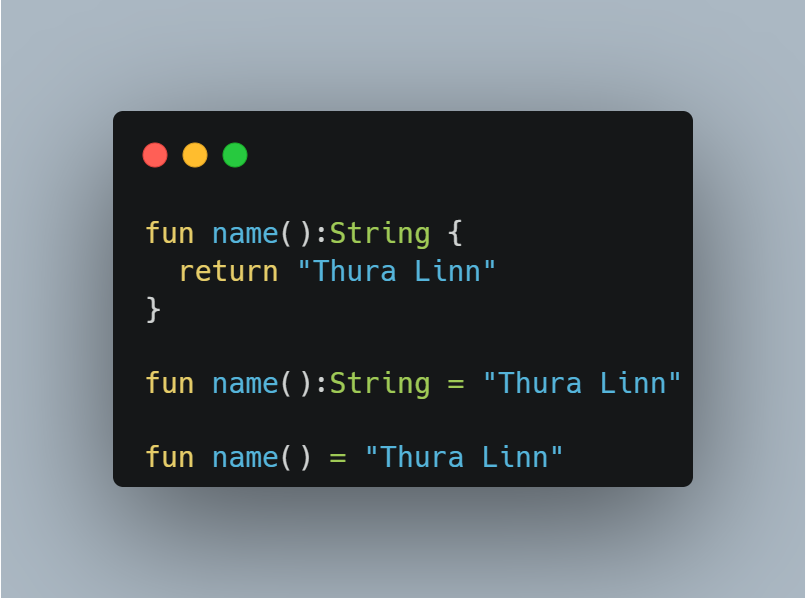 Single Expression Function in Kotlin - Elshaarawy - Medium