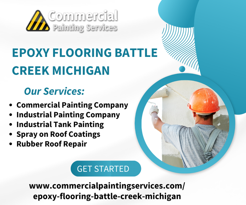 Epoxy Flooring Battle Creek Michigan - USA Painting Gallery - Medium