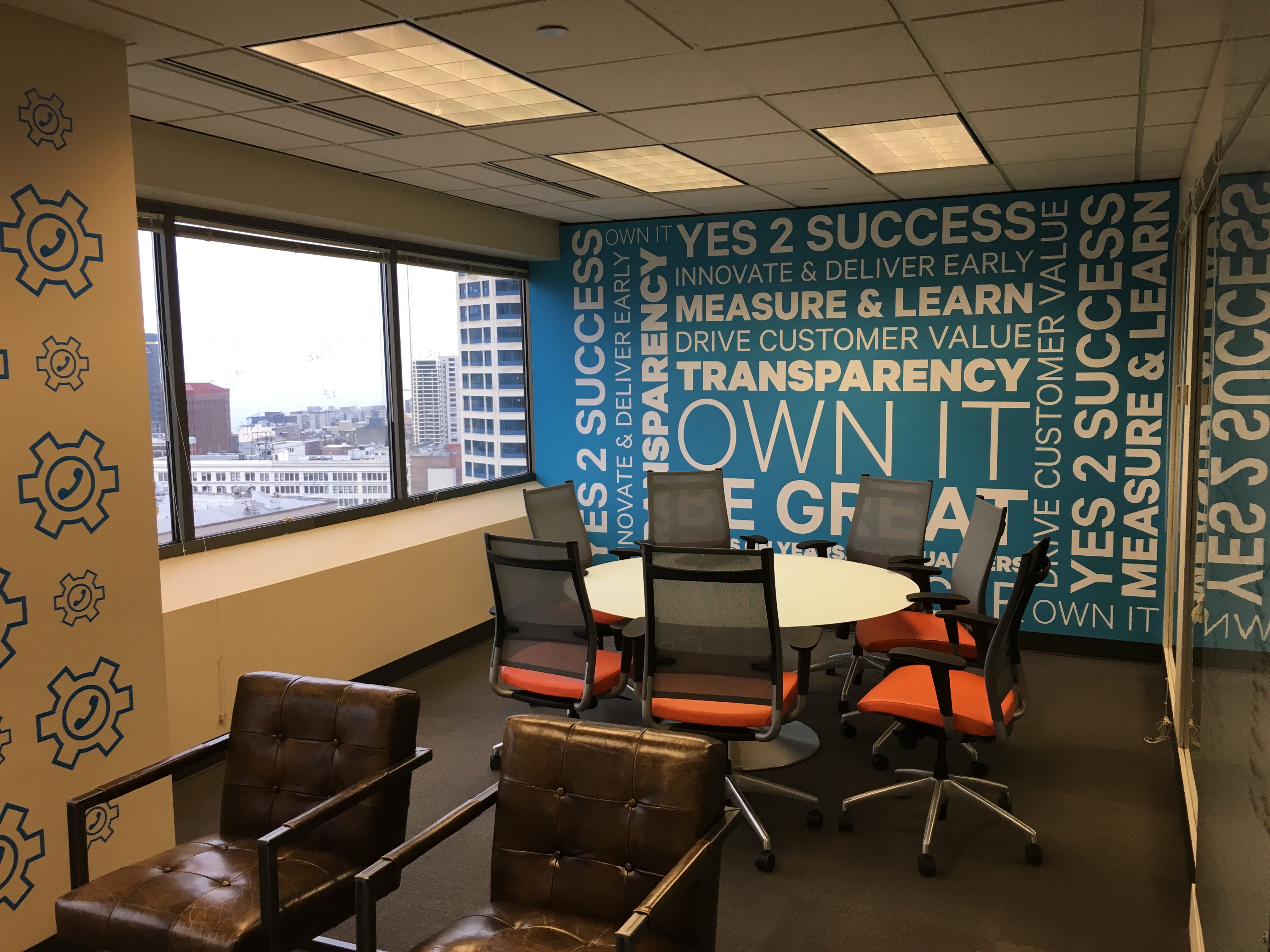 Corner Office With View