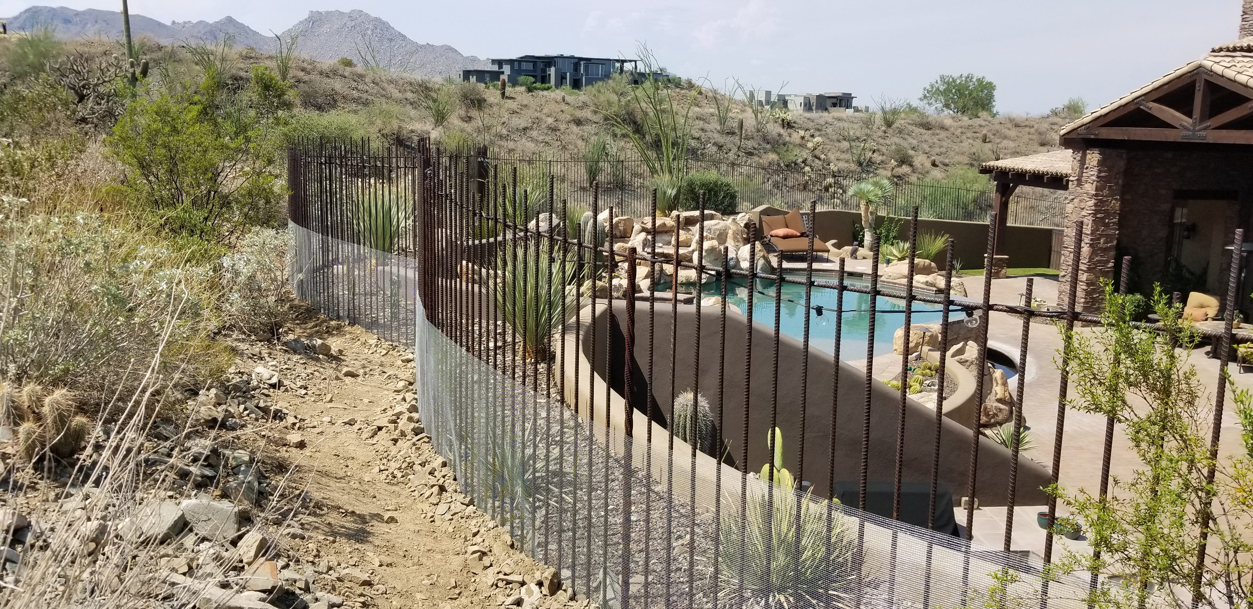 Snake Proof Fence Gate
