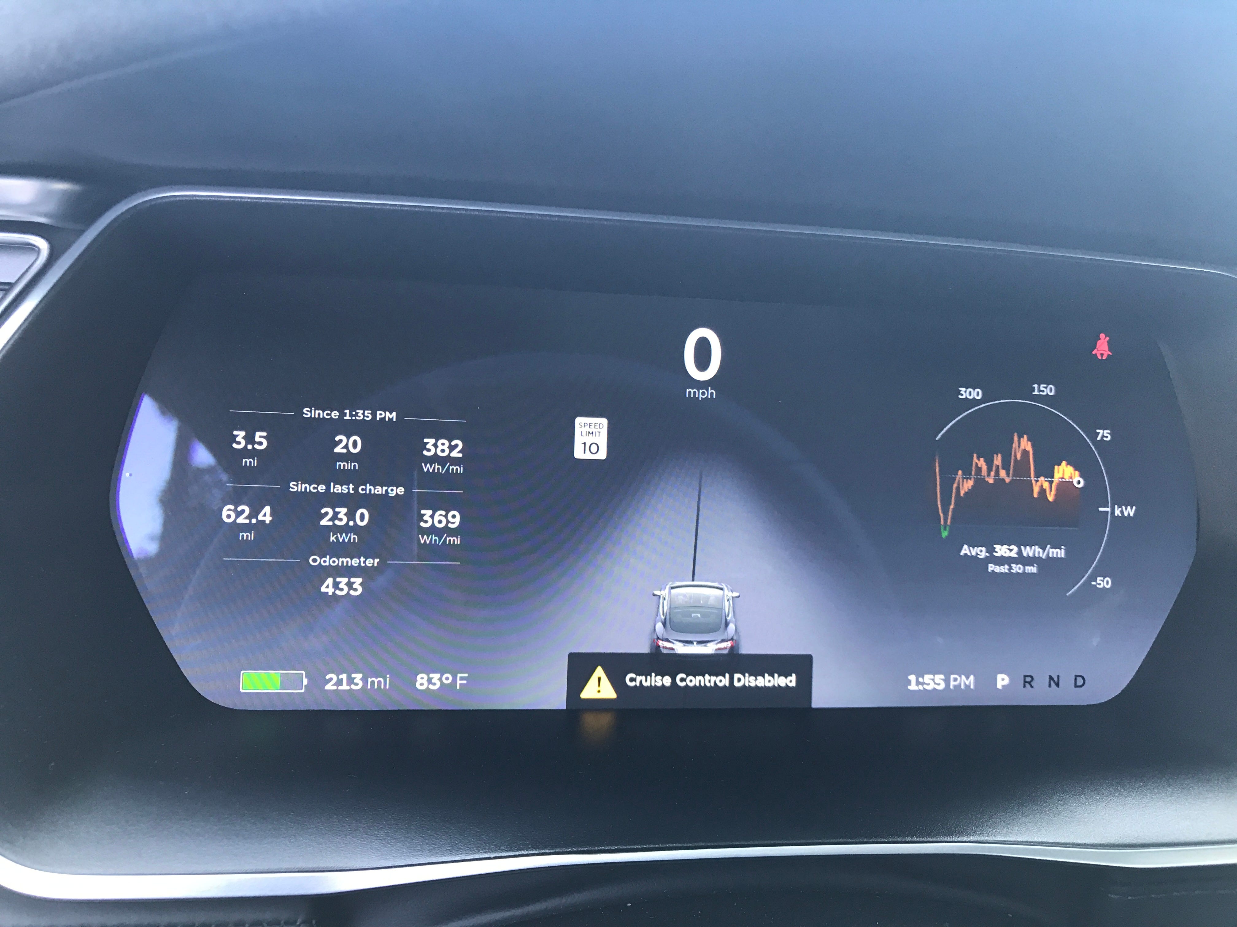Tesla Cruise Control Unavailable
