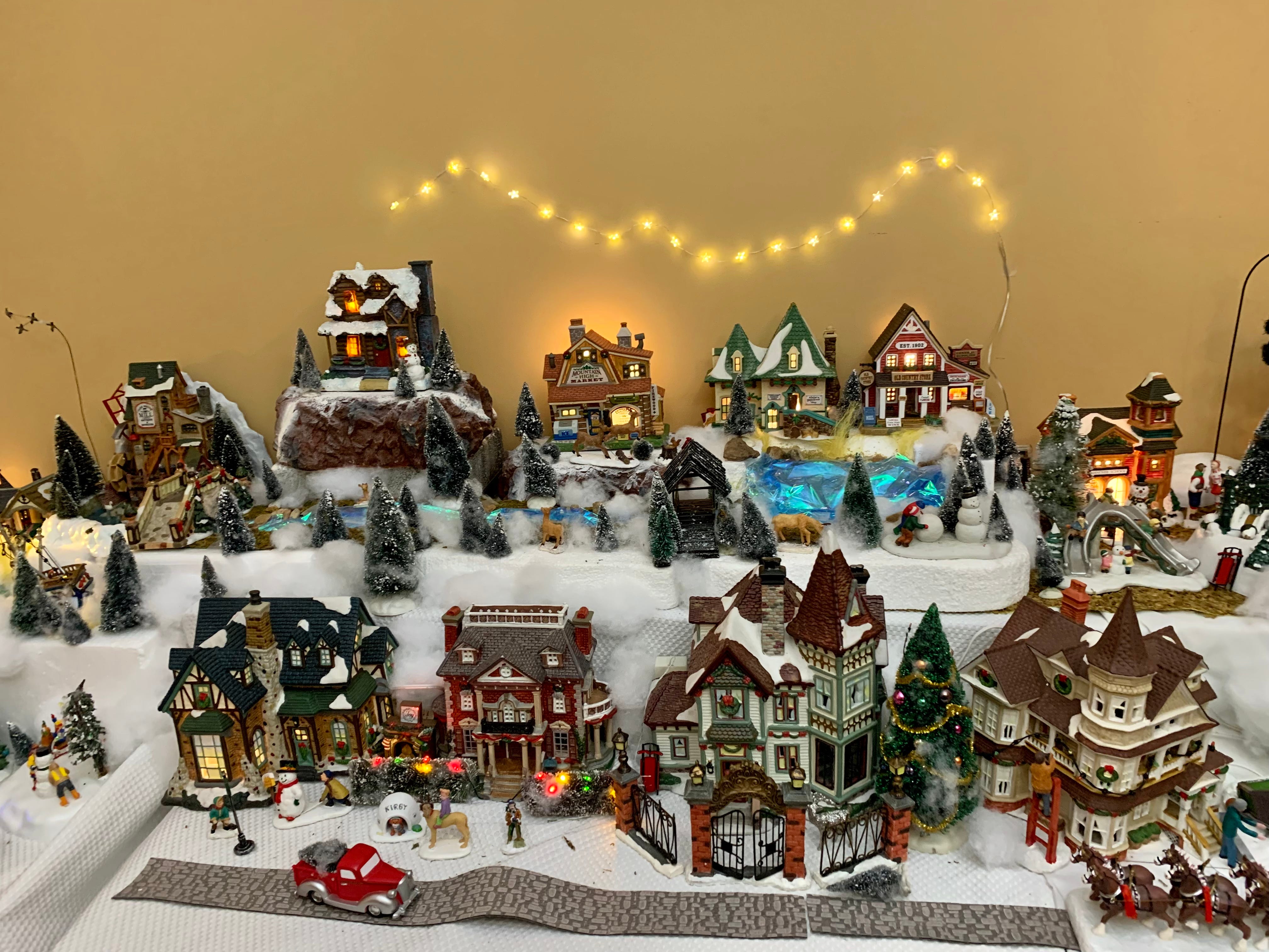 A Festive Family Tradition The Annual Christmas Village Display by B.R. Shenoy Dancing Elephants Press Medium