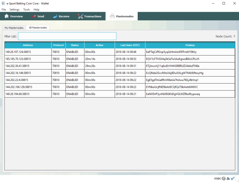 We start runing service nodes All run nice and clean! | by e-Sport ...