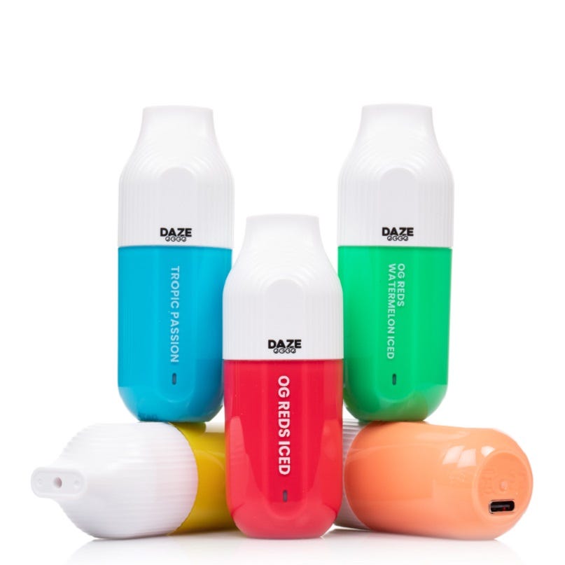 Daze EGGE Disposable Device 5% — 3000 Puffs — 10 Pack - Brande - Medium