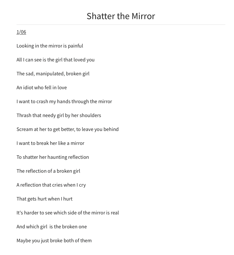 Ranking The Shitty Poems I Wrote in Highschool About a Shitty Boy: My ...