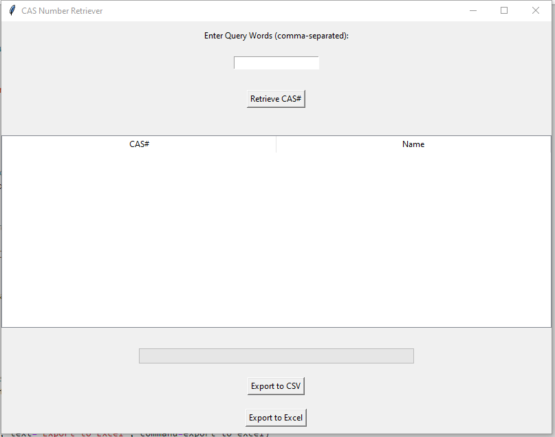 API Requests Using Python: A Detailed Look at CAS Number Retrieval with GUI | by Mike LesKi | Medium