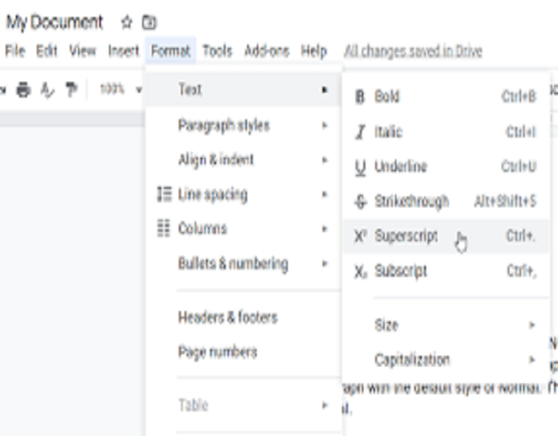 How to Customize the Text Using Superscript on Google Docs? | by Bella ...