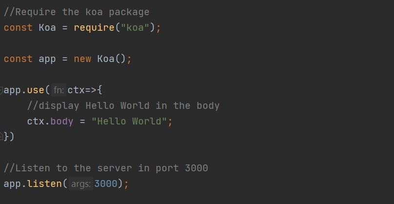 Koa.js. What is koa.js? | by Shyam Hiren Rughani | Medium