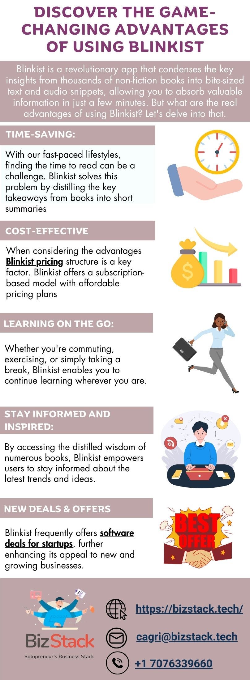 Discover the Game-Changing Advantages of Using Blinkist - BizStack - Medium