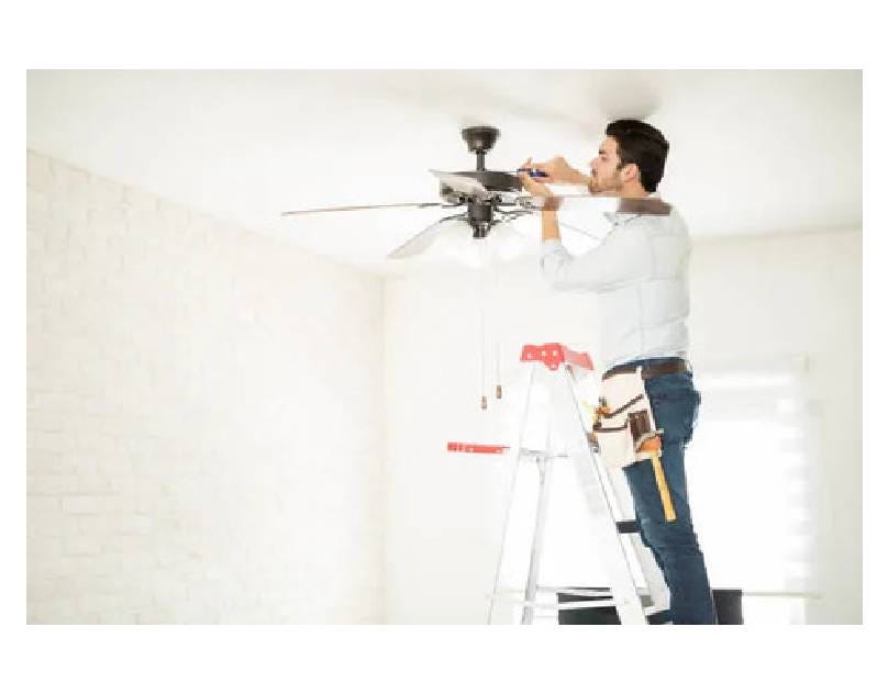 Get Ceiling Fan Repair From Us Today - AMP Master's - Medium