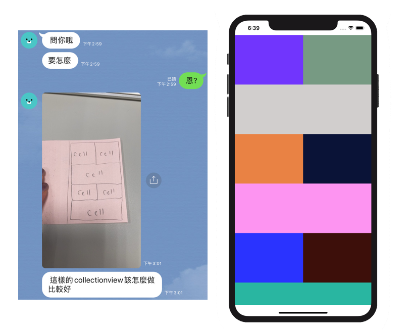 利用collectionViewLayout sizeForItem 來自定義cell大小 - MH - Medium