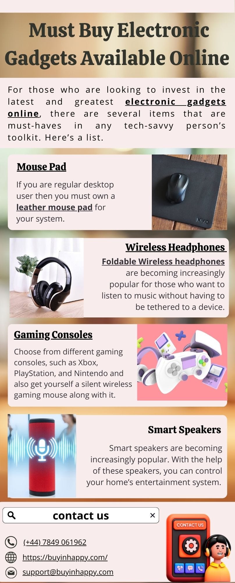 Must Buy Electronic Gadgets Available Online - buy-inhappy - Medium