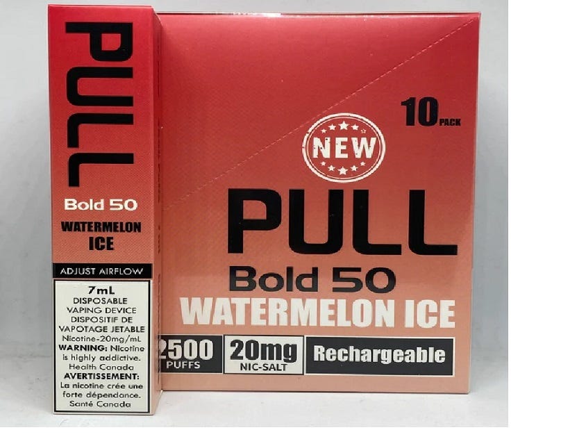 Pull Disposable — Bold50 | Vape Density - Vdcanada - Medium