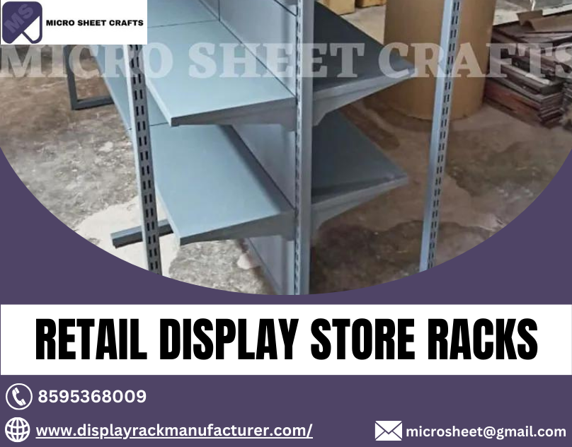 Retail Display Store Racks - Micro Sheet Crafts - Medium
