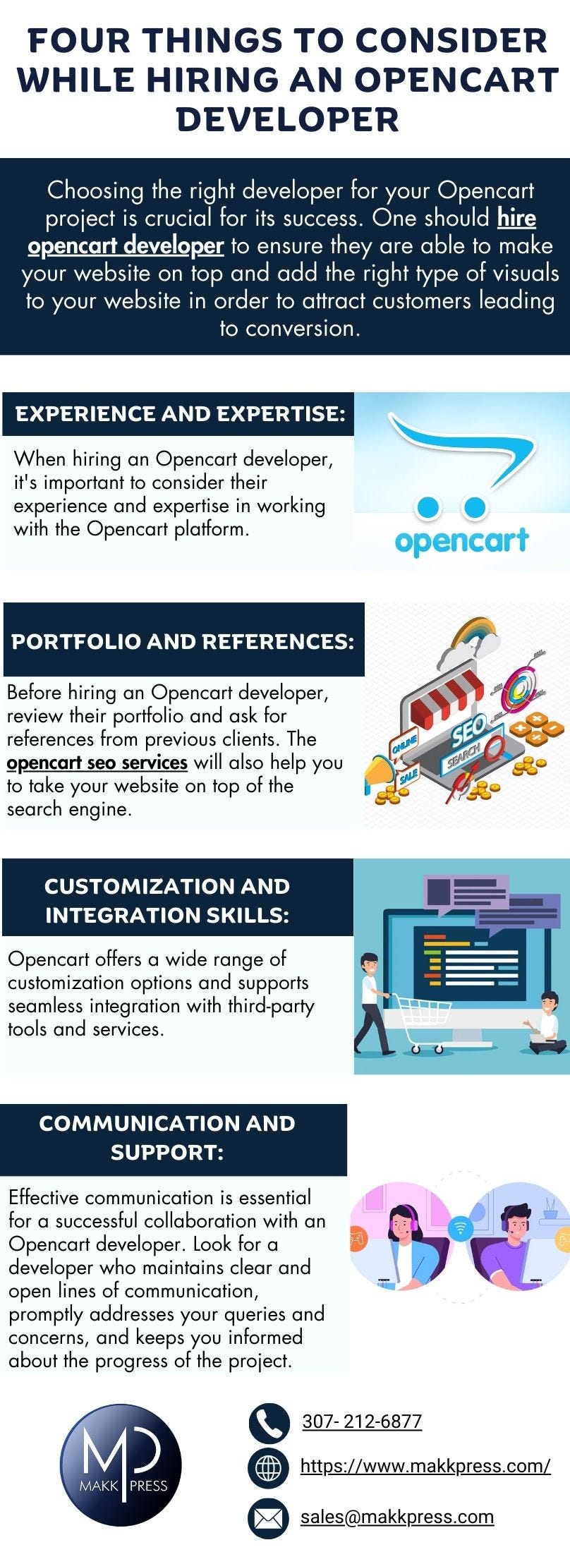 Four Things To Consider While Hiring An Opencart Developer - Makkpress Technologies - Medium