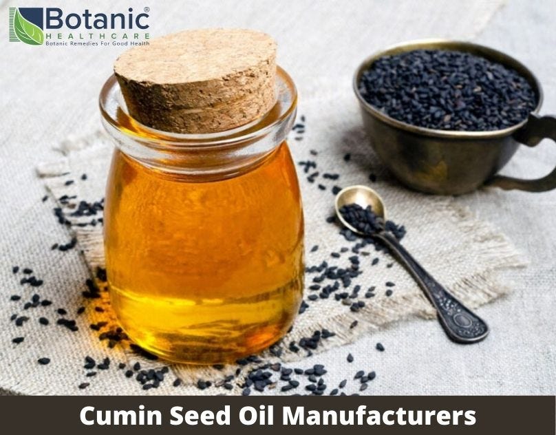 Cumin Seed Oil Manufacturers - Botanic Healthcare - Medium