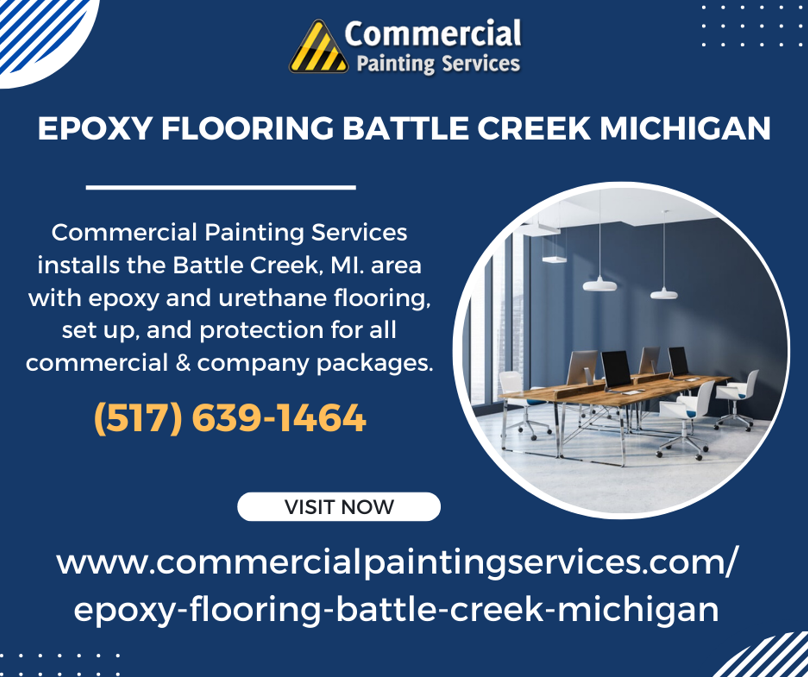 Epoxy Flooring Battle Creek Michigan - USA Painting Gallery - Medium